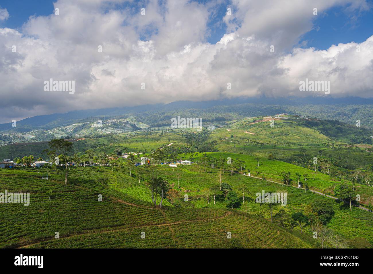 Indonesian countryside near Gunung Lawu, Java Stock Photo - Alamy