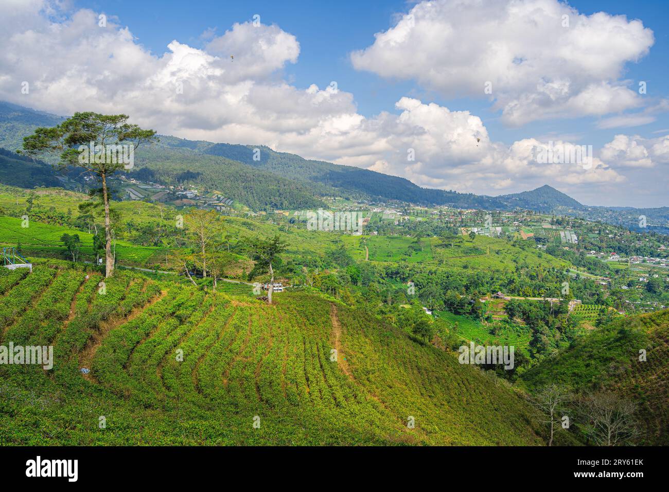 Indonesian countryside near Gunung Lawu, Java Stock Photo - Alamy