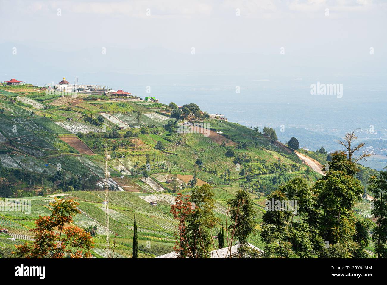 Indonesian countryside near Gunung Lawu, Java Stock Photo - Alamy