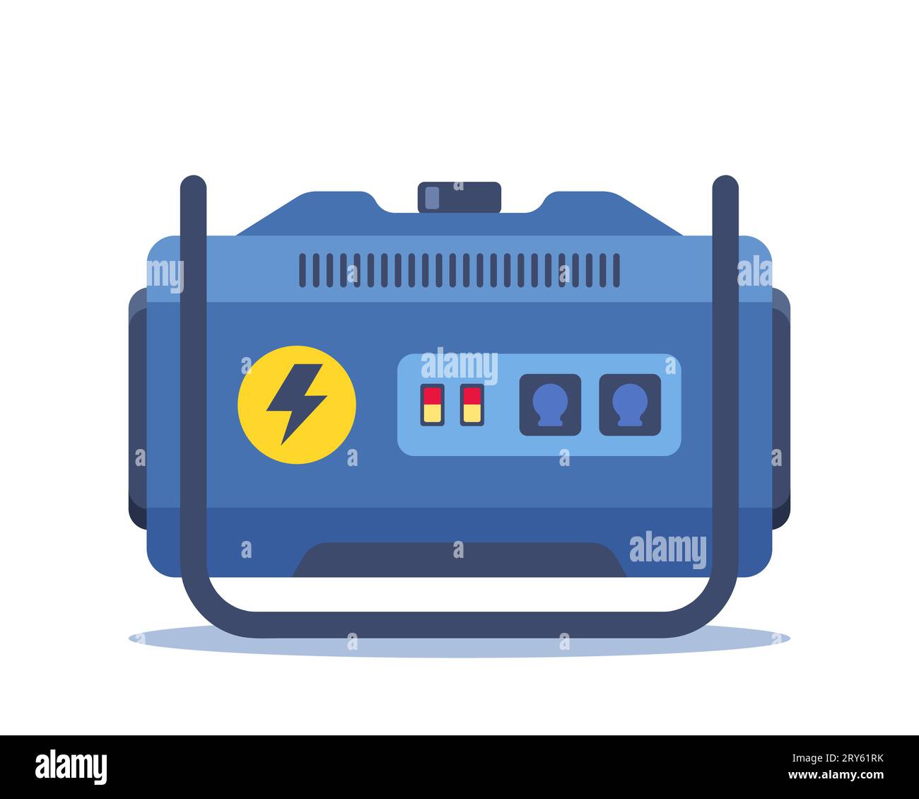 Portable electric power generator. Technology, electricity, energy ...
