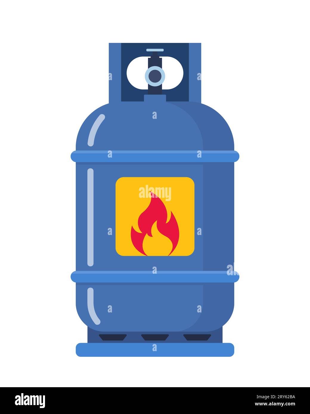 LPG. Flammable gas tank. Propane, butane, methane gas tank. Gas ...