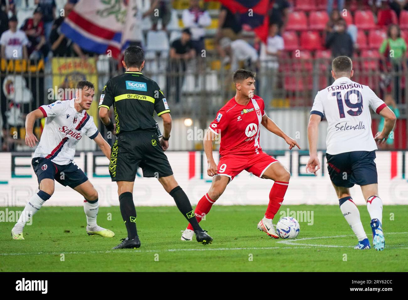 Monza, Italy. 28 Sep, 2023. Lorenzo Colombo (#9 AC Monza), during AC ...