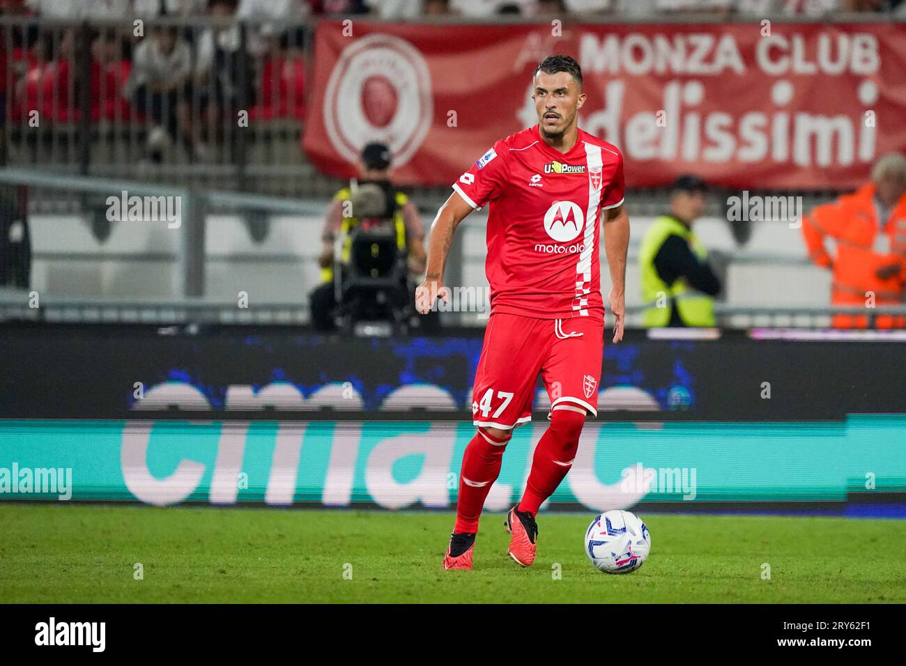 Monza, Italy. 28 Sep, 2023. Dany Mota (#47 AC Monza), during AC Monza v ...