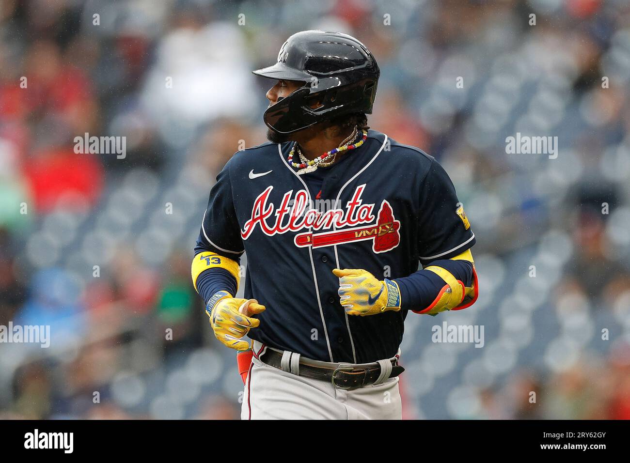 Washington Dc, USA. 24th Sep, 2023. Atlanta Braves designated hitter ...
