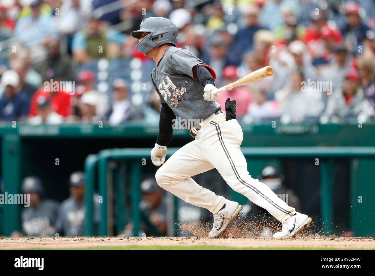 Washington Dc, USA. 24th Sep, 2023. Washington Nationals outfielder ...