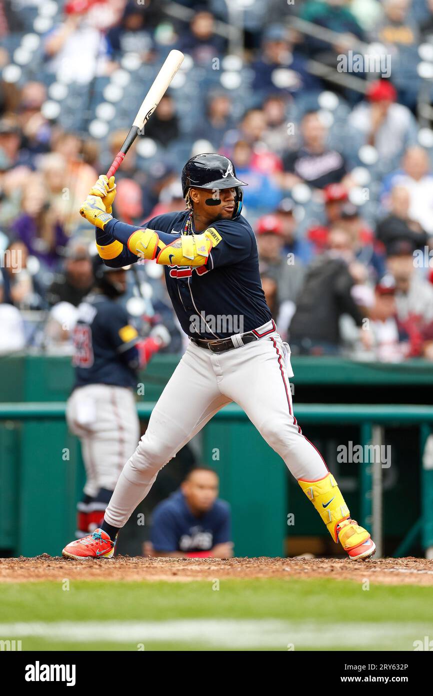 Washington Dc, USA. 24th Sep, 2023. Atlanta Braves designated hitter ...