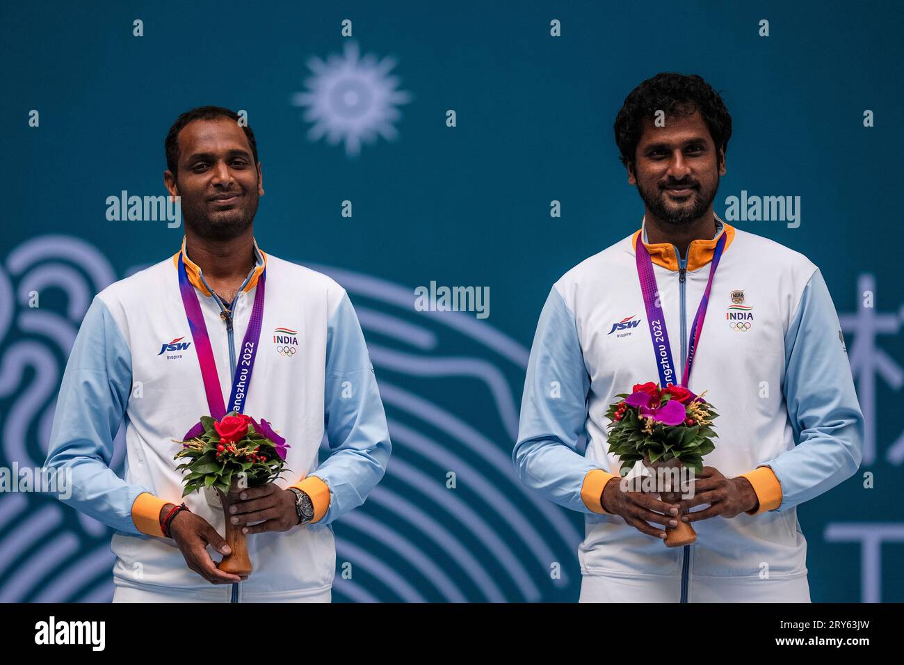 India's Myneni Saketh and Ramanathan Ramkumar celebrate with their ...