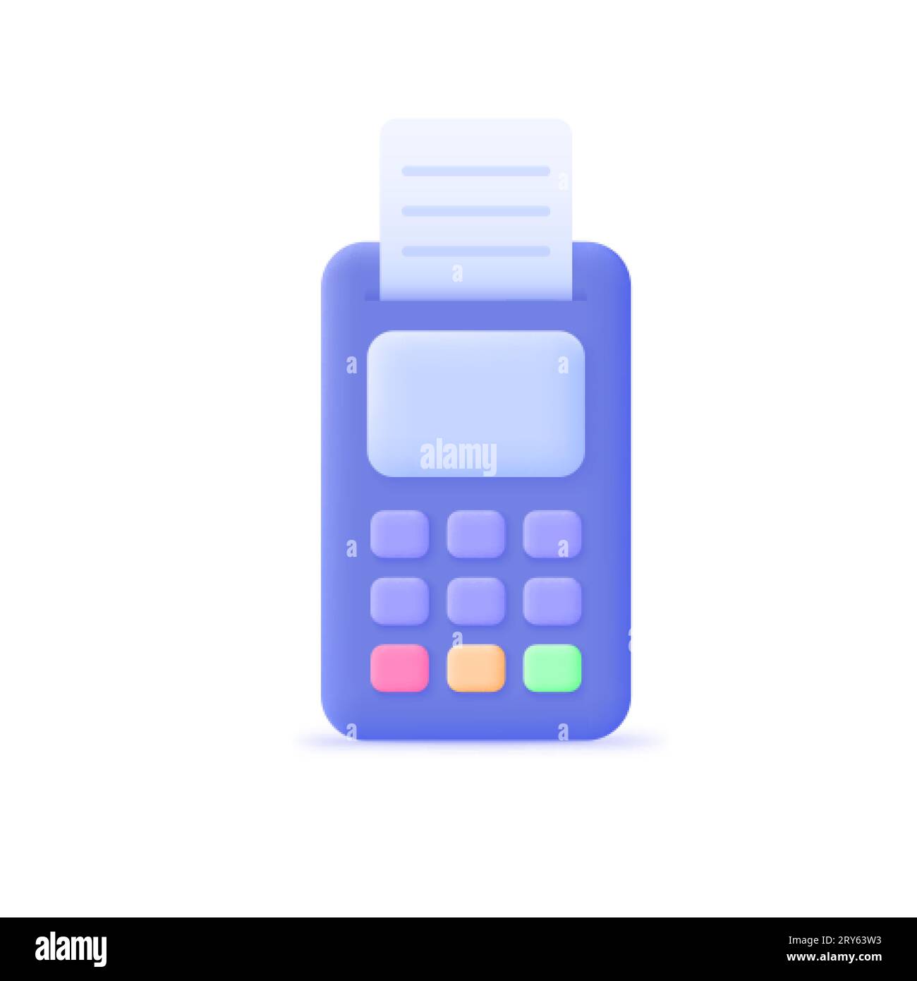 Terminal 3d on white background. Vector illustration Stock Vector Image ...