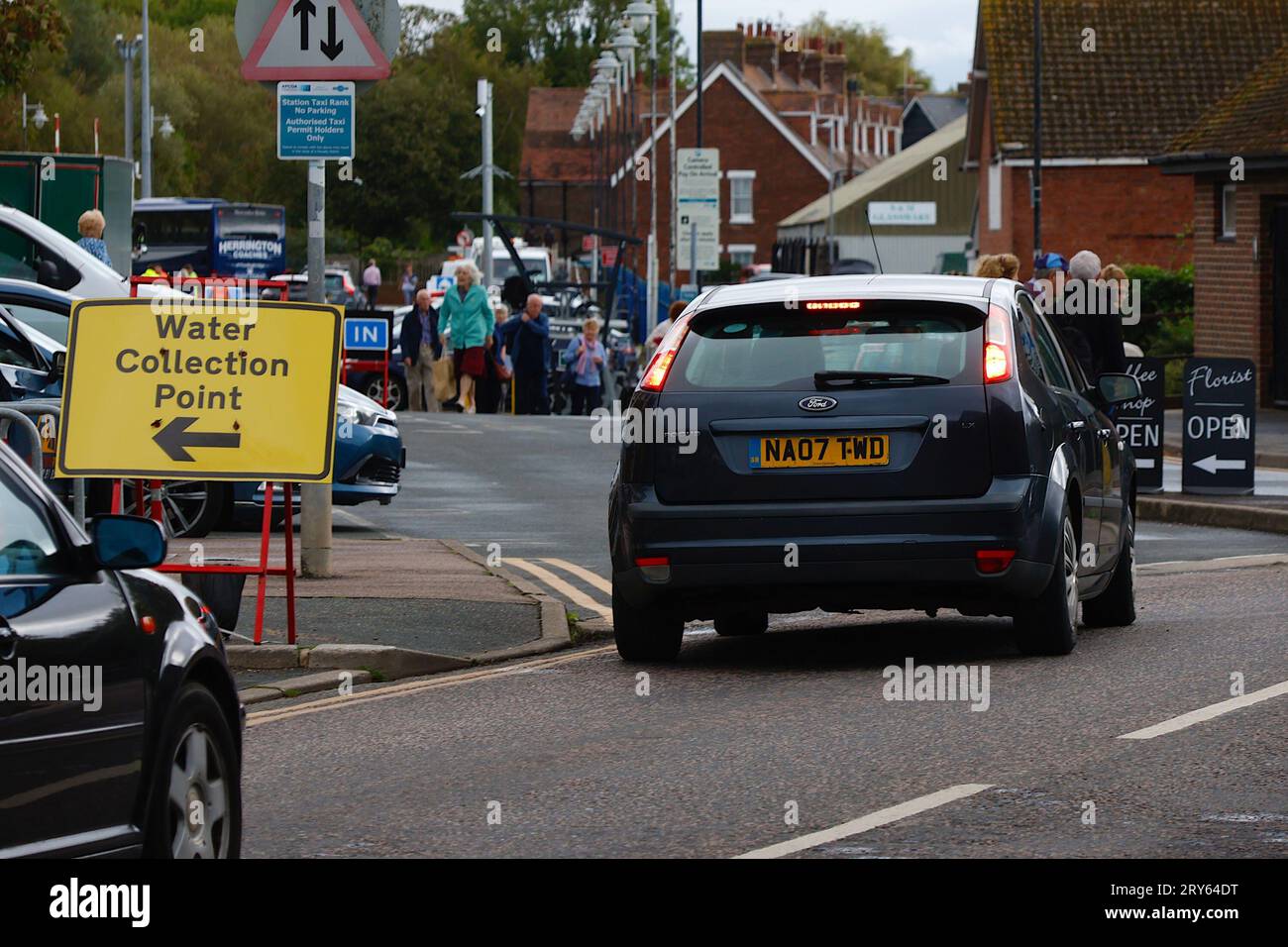 Rye, East Sussex, UK. 29 Sep, 2023. Residents of the ancient town of ...
