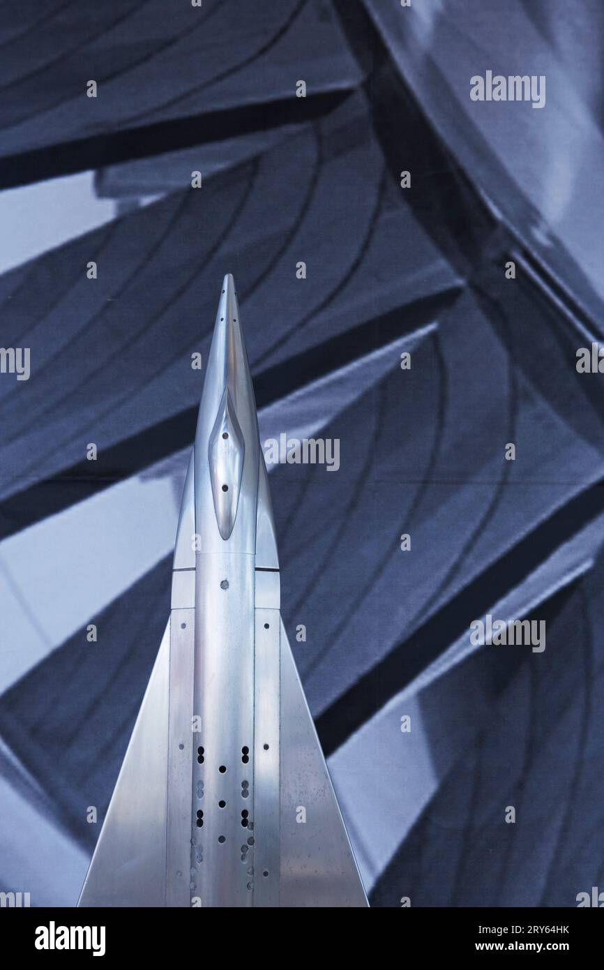 Wind tunnel model jet Stock Photo - Alamy