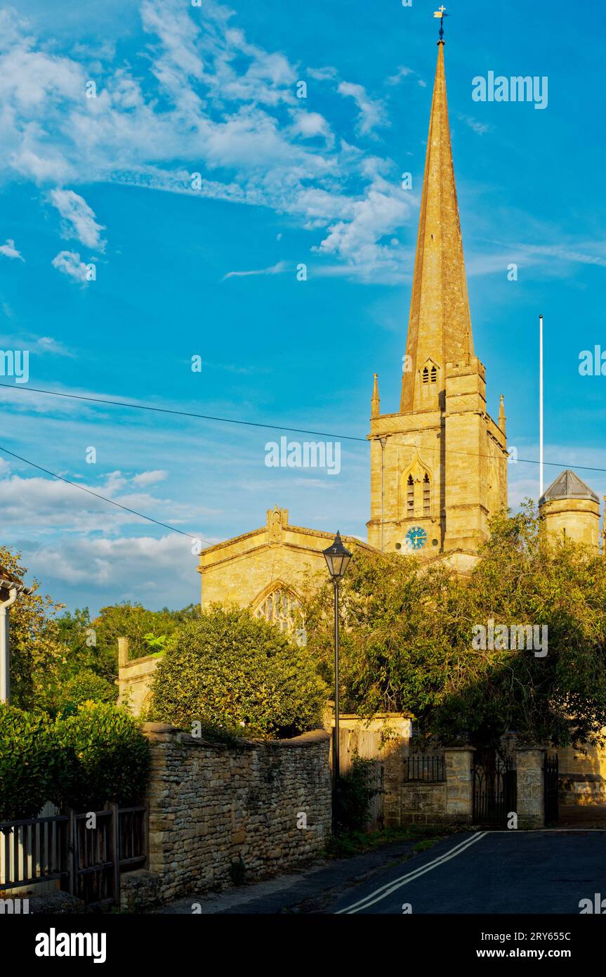 St John the Baptist Church Burford Oxfordshire Stock Photo - Alamy