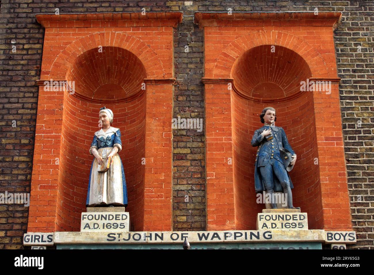 Boys girls entrance school hi-res stock photography and images - Alamy