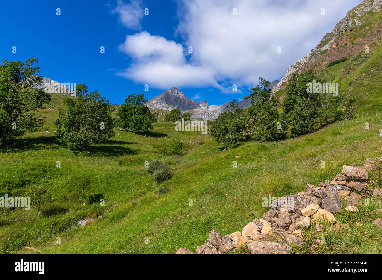 Massif of Las Ubinas between Asturias and Leon. In the Natural Parks of ...
