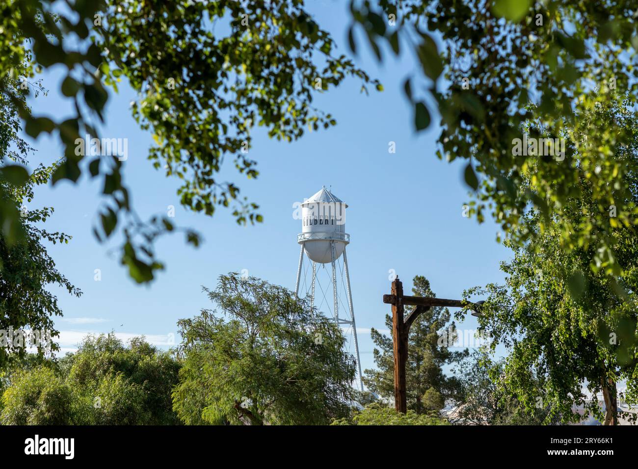 Gilbert water tower hi-res stock photography and images - Alamy