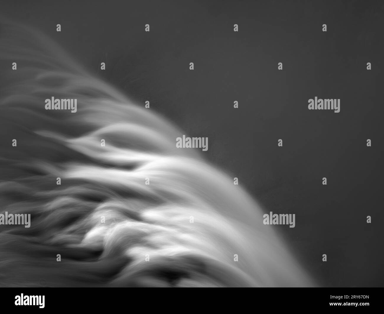 The Gullfoss waterfall in Iceland with fog Stock Photo - Alamy