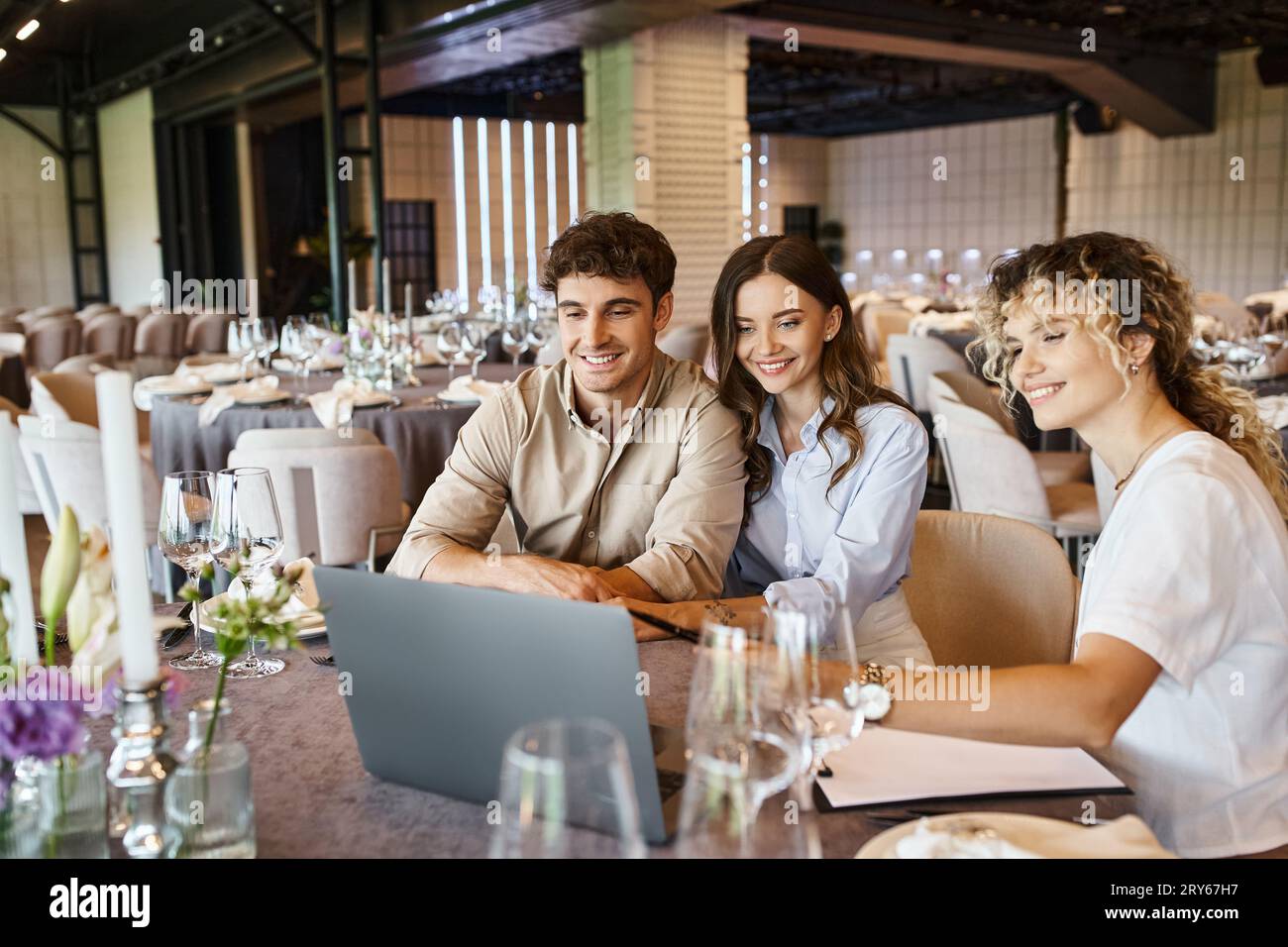 Wedding setup hi-res stock photography and images - Alamy