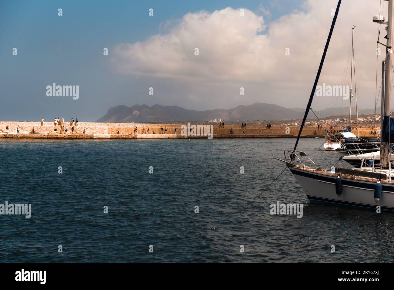 Lighthouse in chania hi-res stock photography and images - Alamy