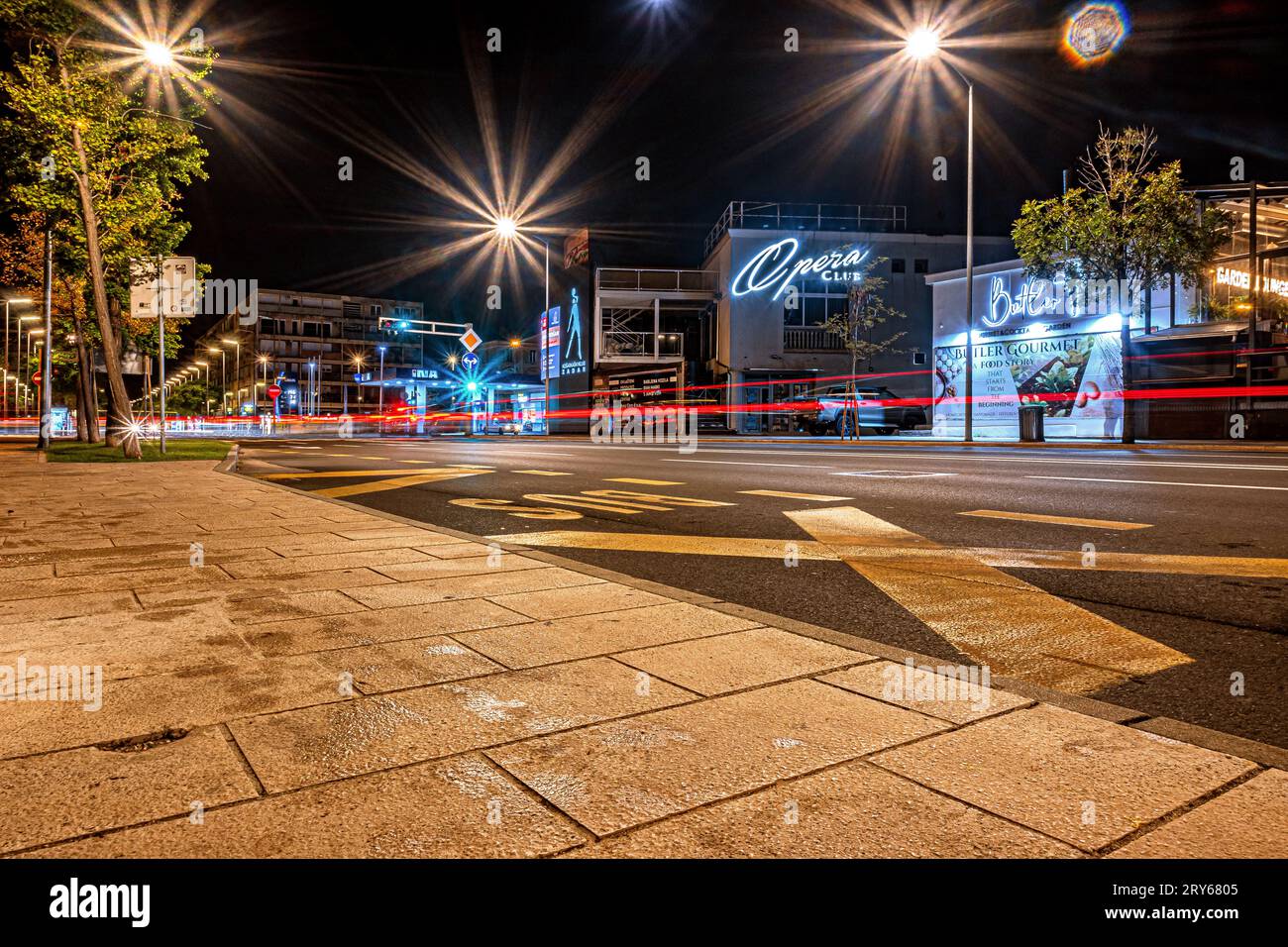 Lights traffic space hi-res stock photography and images - Alamy