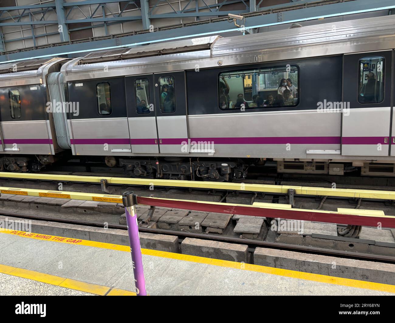 Exclusive high quality shots of Namma metro train in MG road,Bengaluru ...