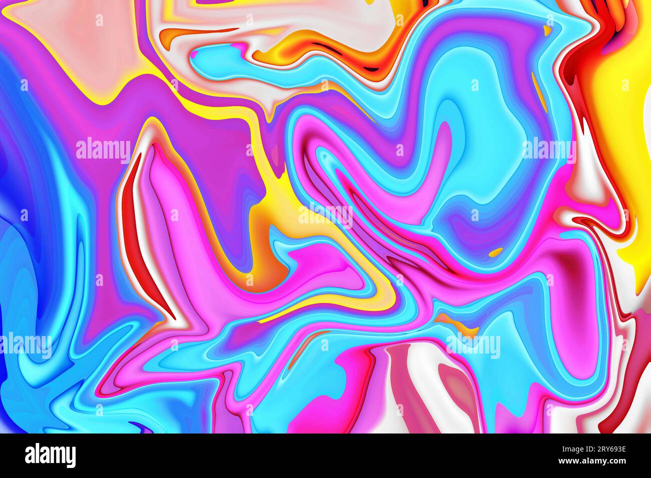 dynamic beauty of swirling pastels graphic illustration of liquid swirl ...