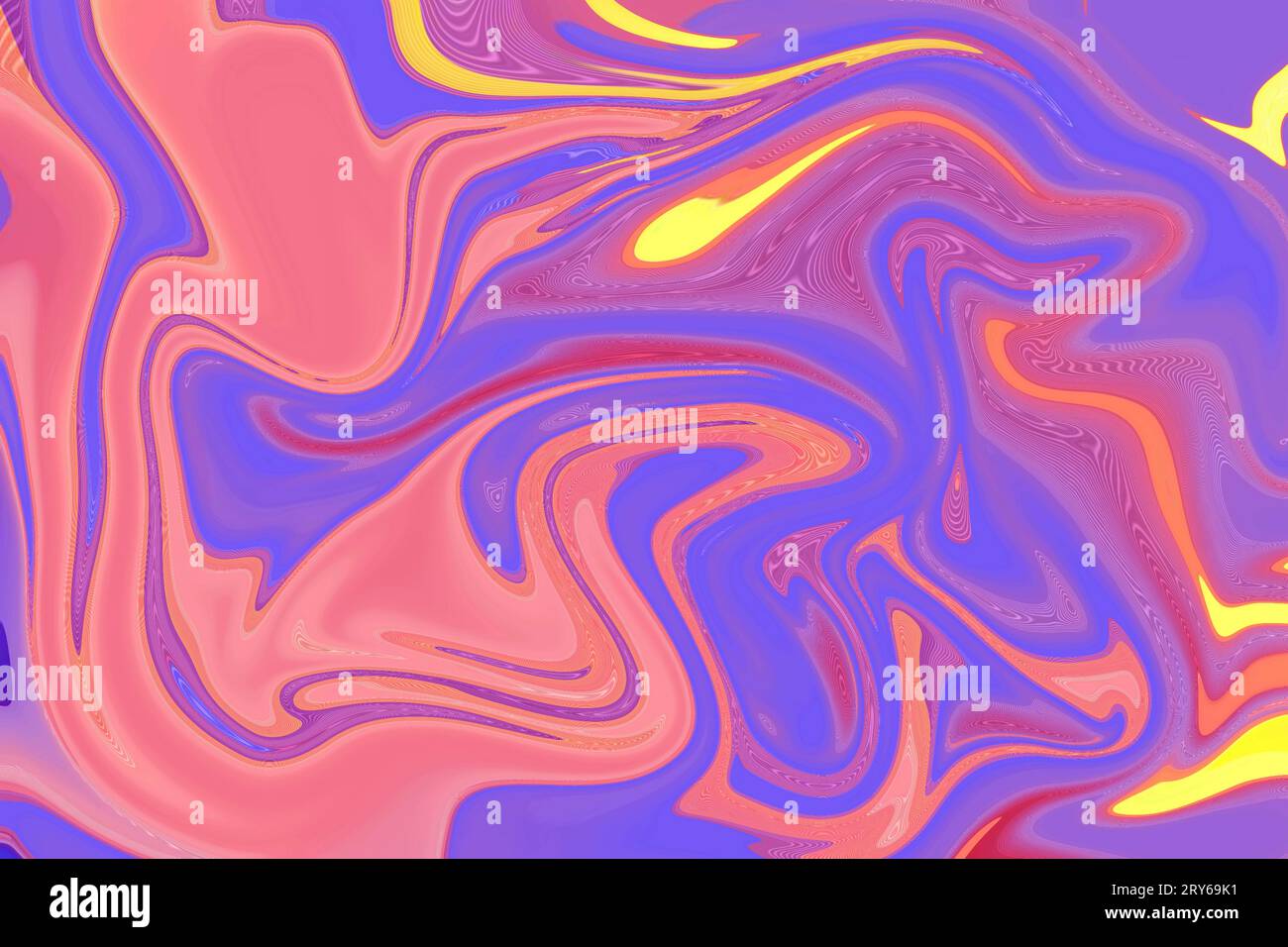 unveiling the intricate patterns of colorful liquify effect paintings ...