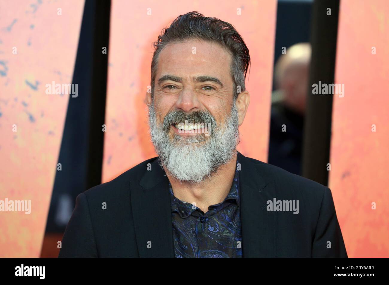 Jeffrey Dean Morgan attends the European Premiere of 'Rampage' at ...