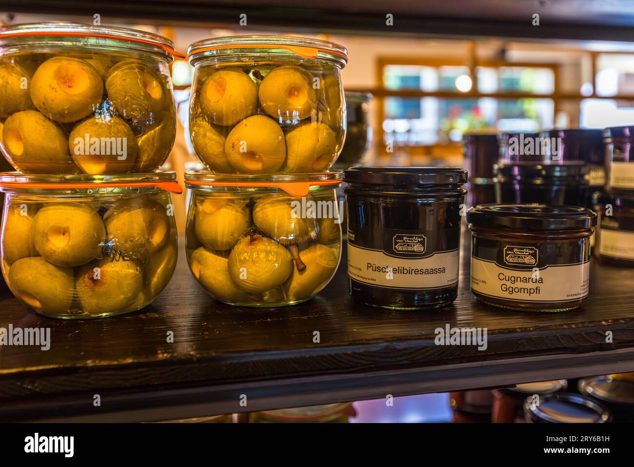 Poire à Botzi AOP, or tufted pear, is cooked in sugar syrup and is an ...