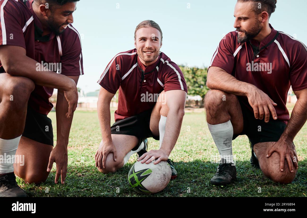 Diverse male rugby team hi-res stock photography and images - Alamy