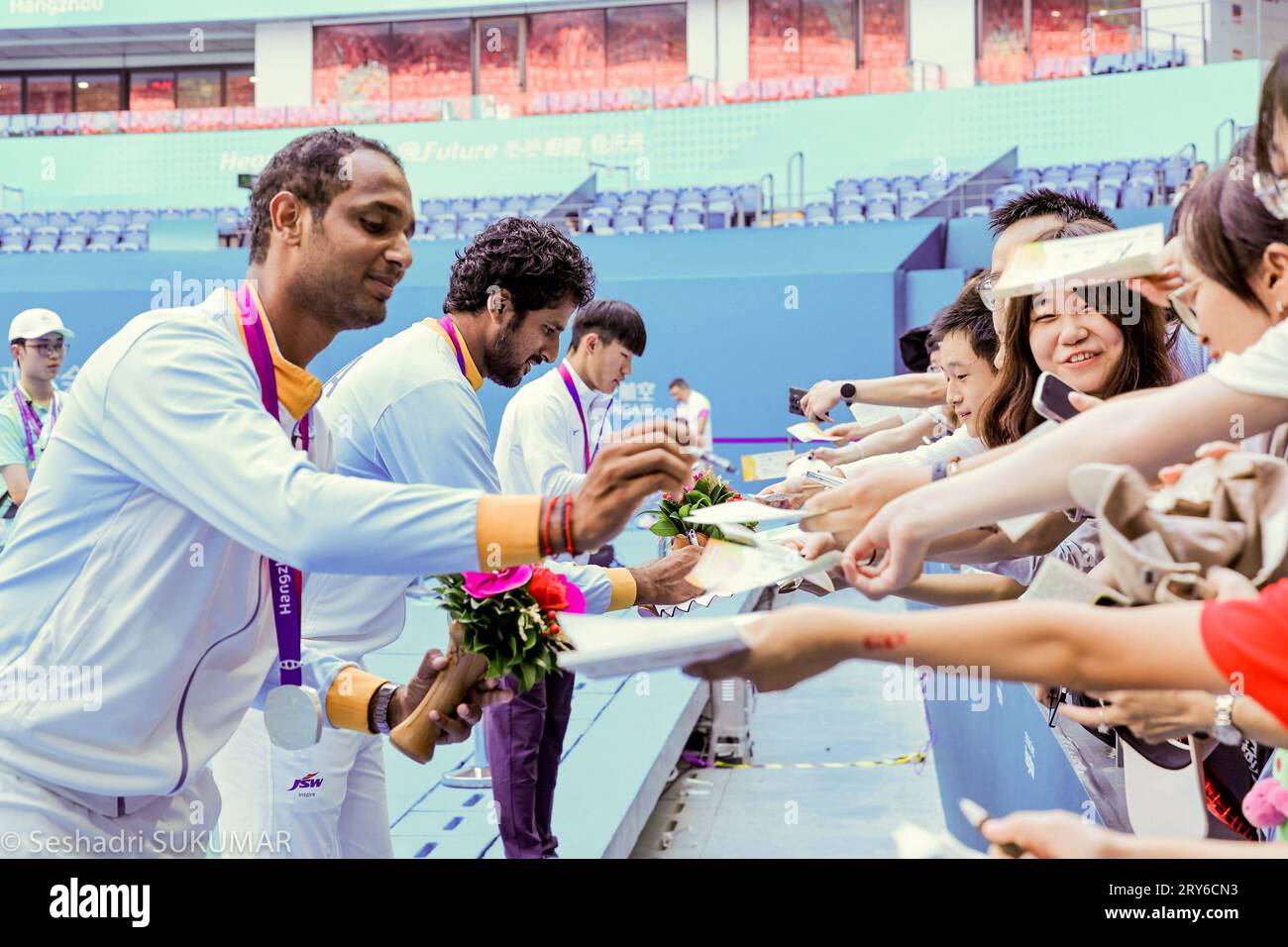 TENNIS Men's Doubles final, Ramkumar Ramanathan and Saketh Myneni ...