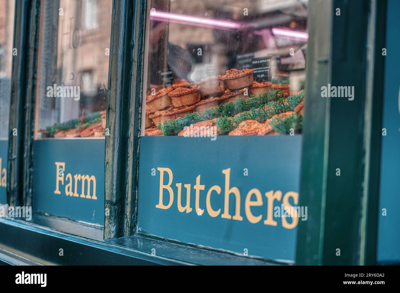 Butchers shop window uk hi-res stock photography and images - Alamy