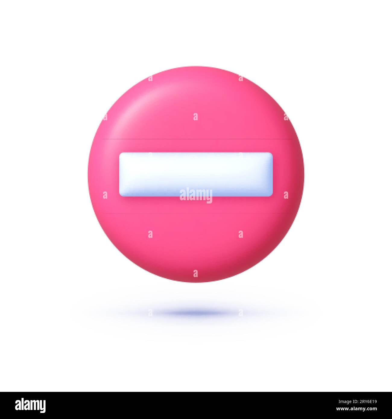 3d stop 3d for concept design. Vector illustration Stock Vector Image ...