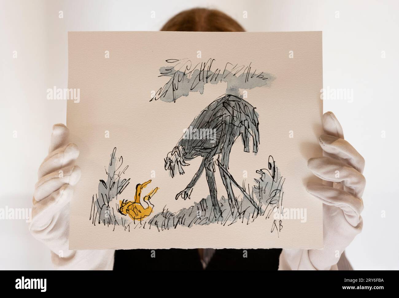 Roald dahl books drawings hi-res stock photography and images - Alamy