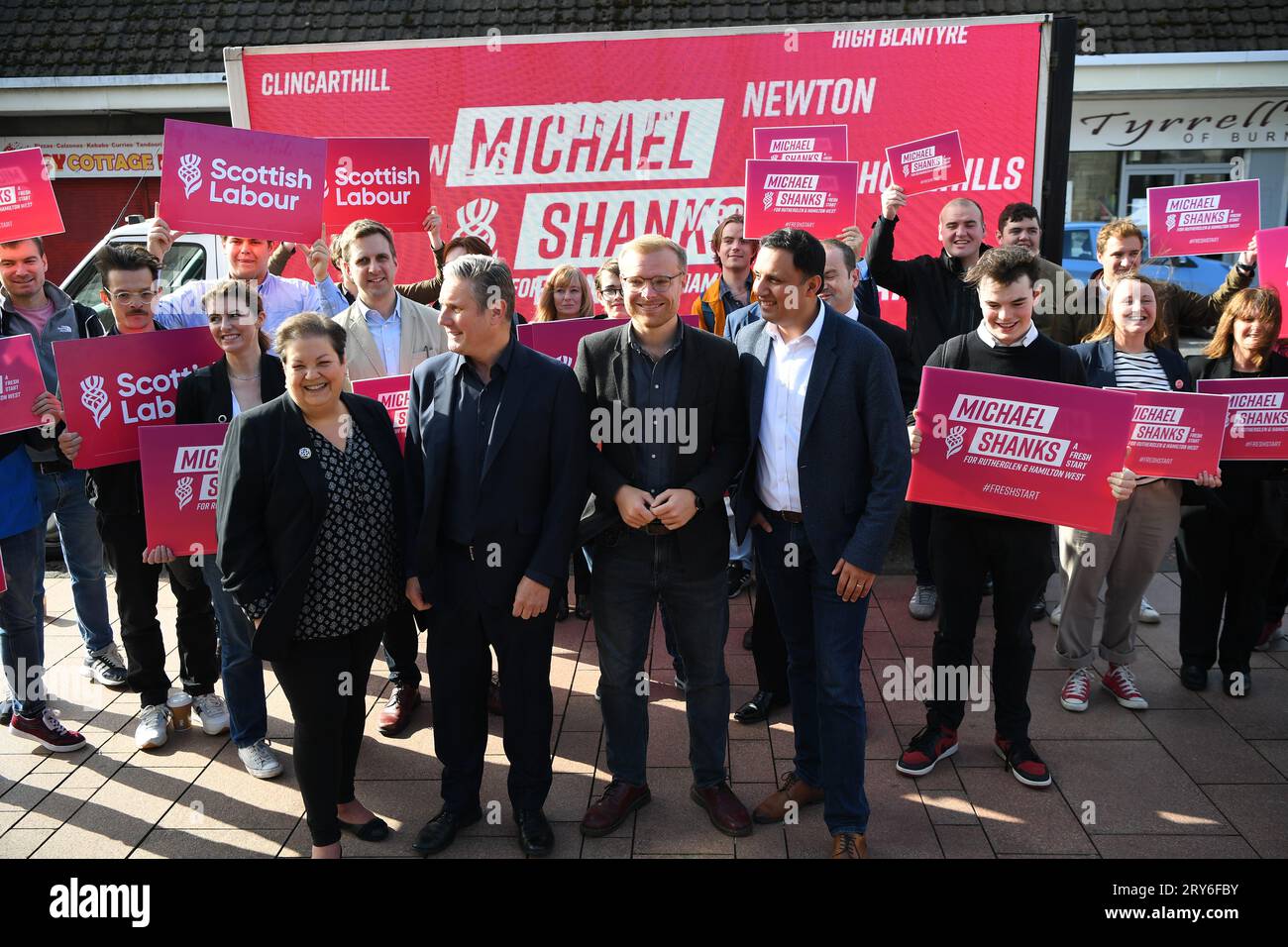 (Left to right) Scottish Labour deputy leader Dame Jackie Baillie ...