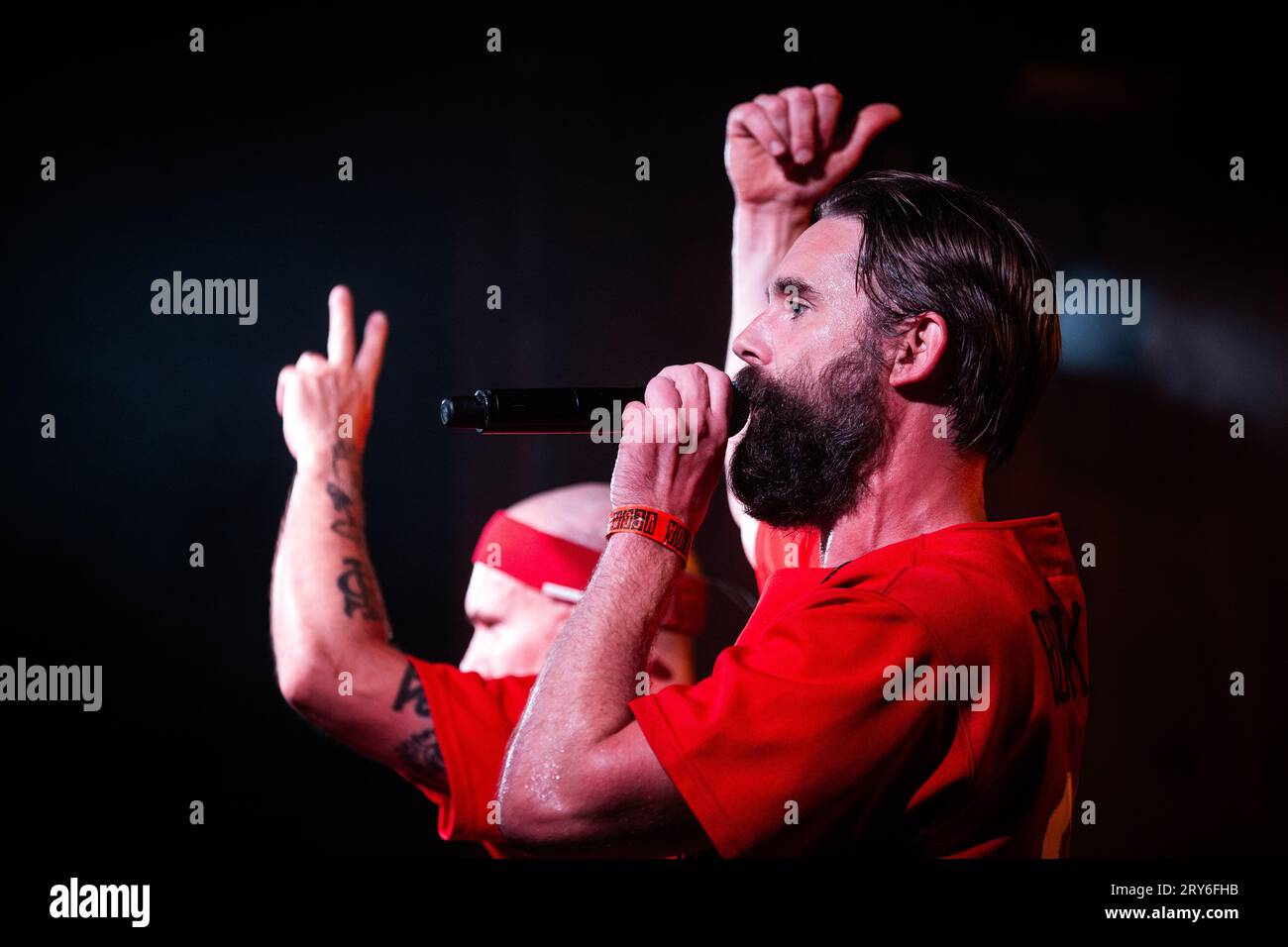 Copenhagen, Denmark. 22nd, September 2023. The Swedish rap group ...