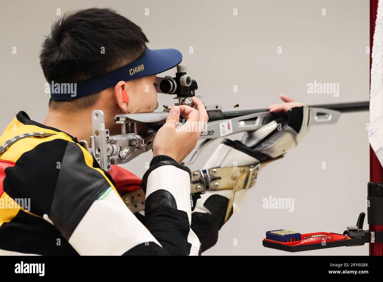 Hangzhou, China's Zhejiang Province. 29th Sep, 2023. Tian Jiaming of ...