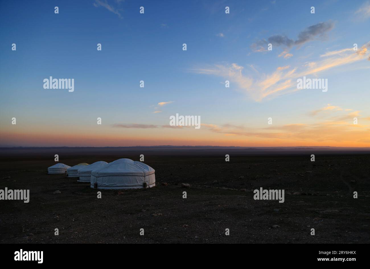 Mongolian nomadic traditional gers hi-res stock photography and images ...