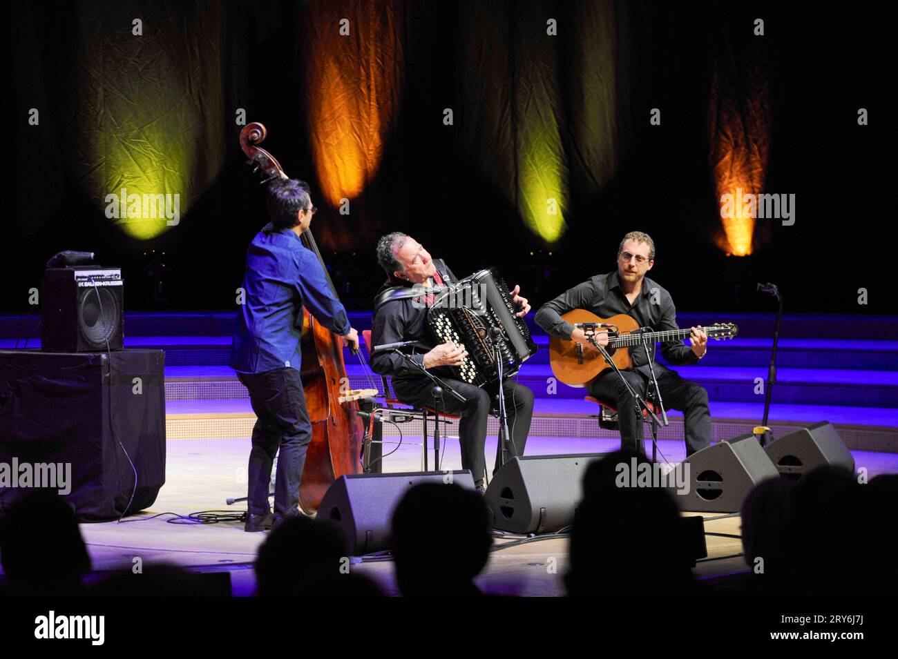 Der französische Jazz-Akkordeonist Richard Galliano und sein New York ...