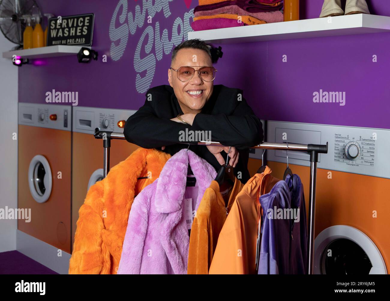 EDITORIAL USE ONLY Gok Wan at the UK's first Northern celebrity swap ...