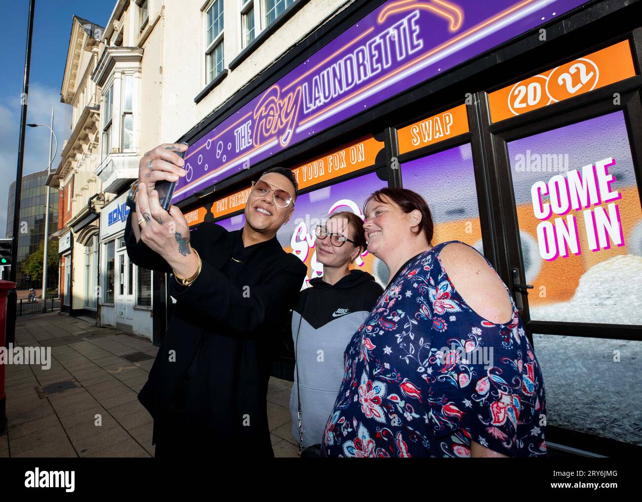 EDITORIAL USE ONLY Gok Wan meets members of the public at the UK's ...