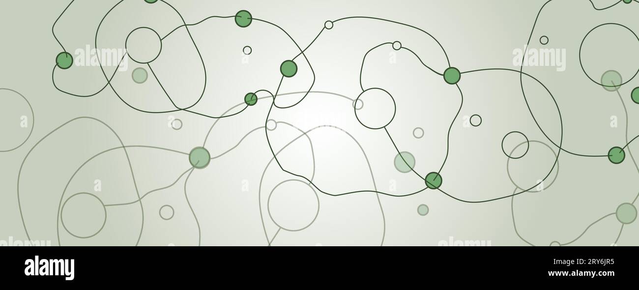 Abstract crossing contour on banner background. Pattern abstract ...