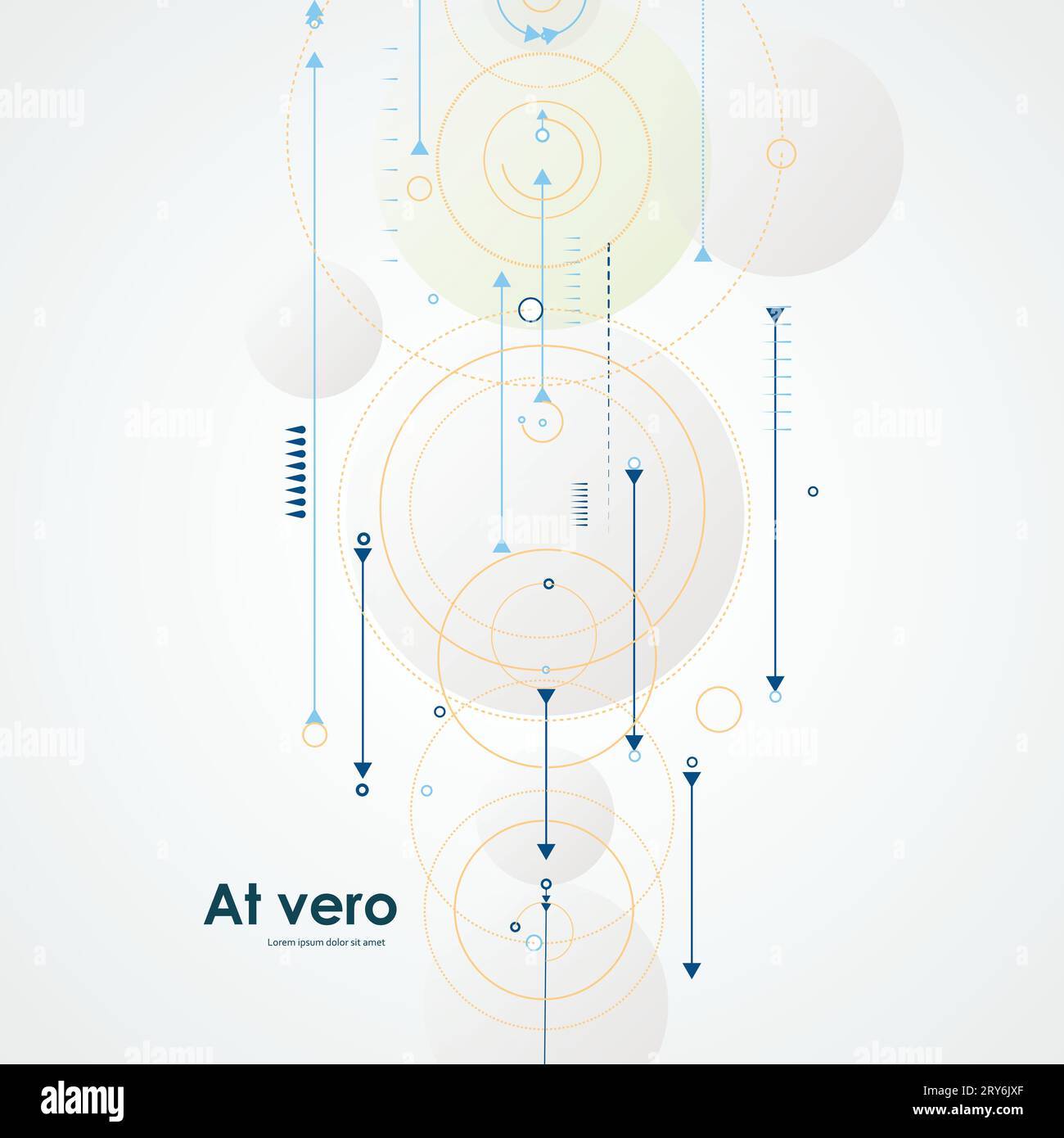 Connecting lines arrows concept Stock Vector Images - Alamy