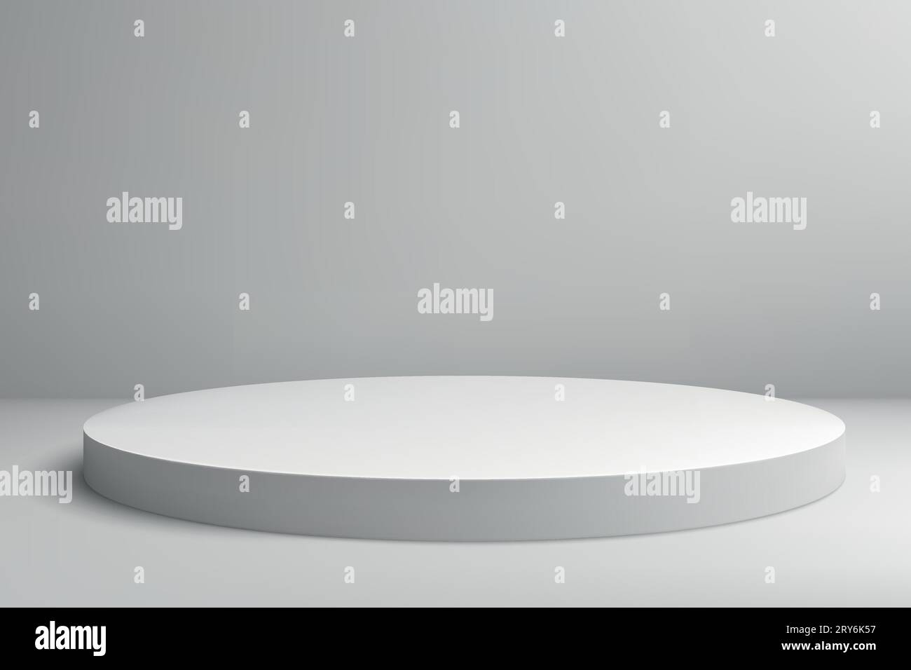 3d realistic empty stage on show room background. Product presentation ...