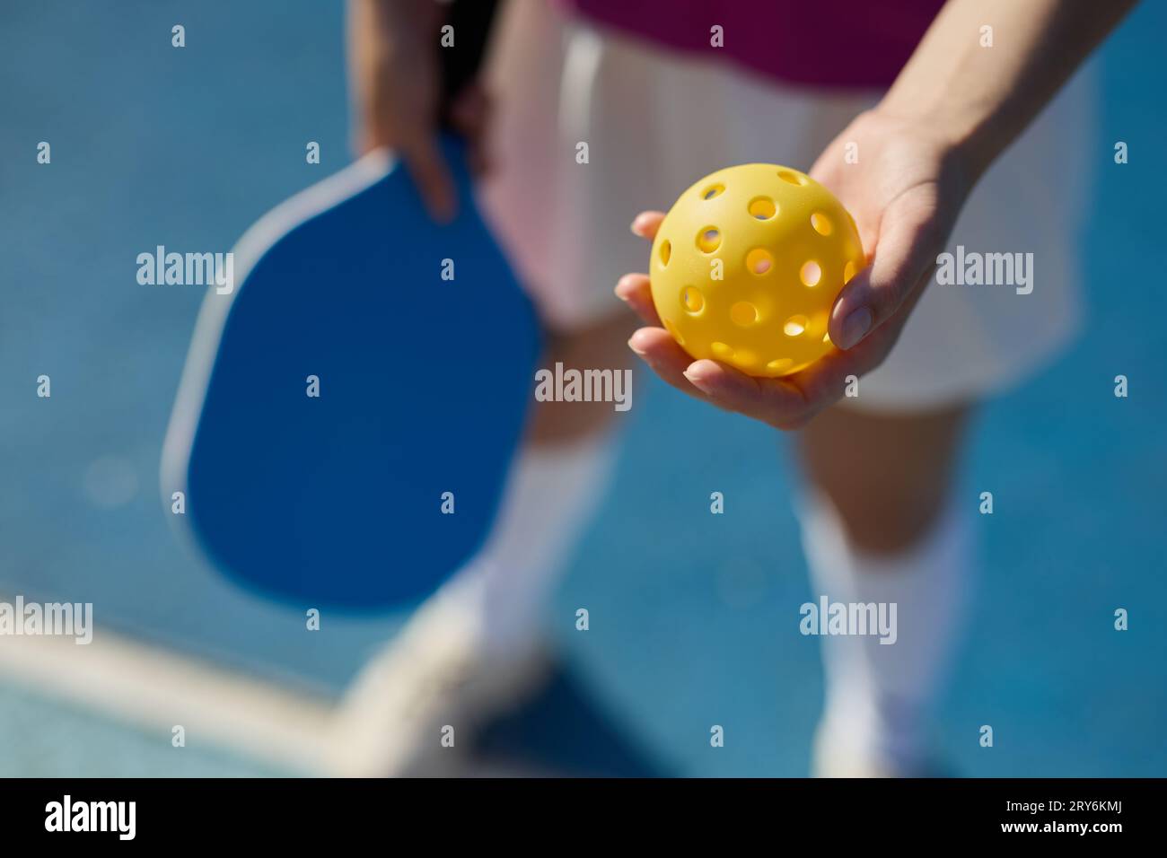 Pickleball practice hi-res stock photography and images - Alamy