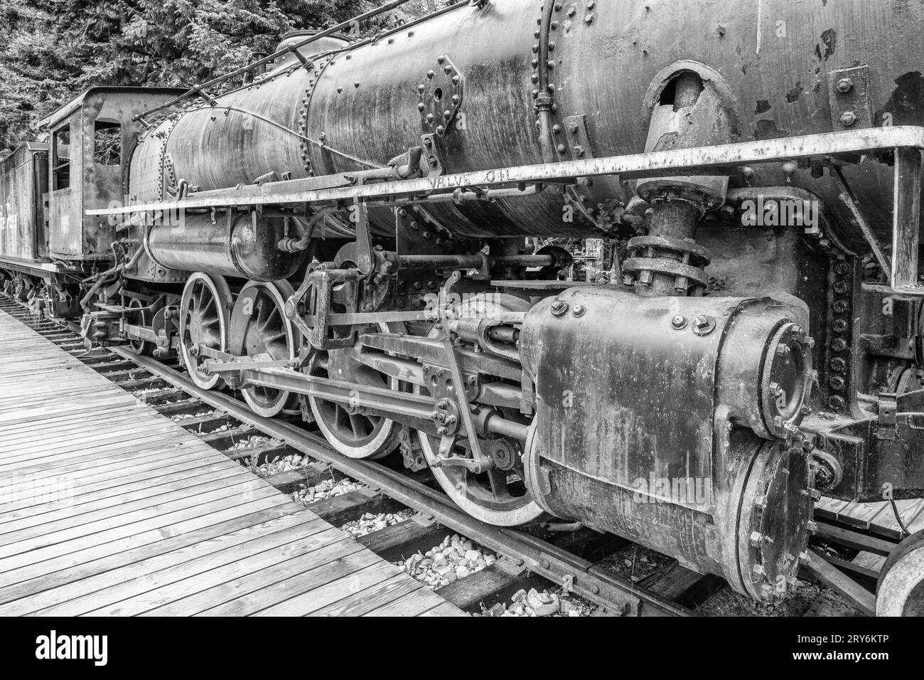 White Pass and Yukon Route locomotive 195 is one of 11 War Department ...