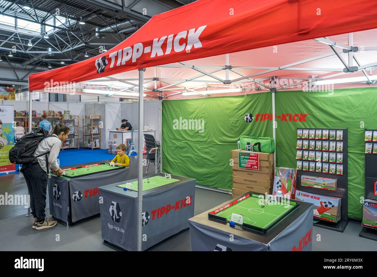 Die Modell Hobby Spiel Messe 2023 hat auf dem Leipziger Messegelände ...