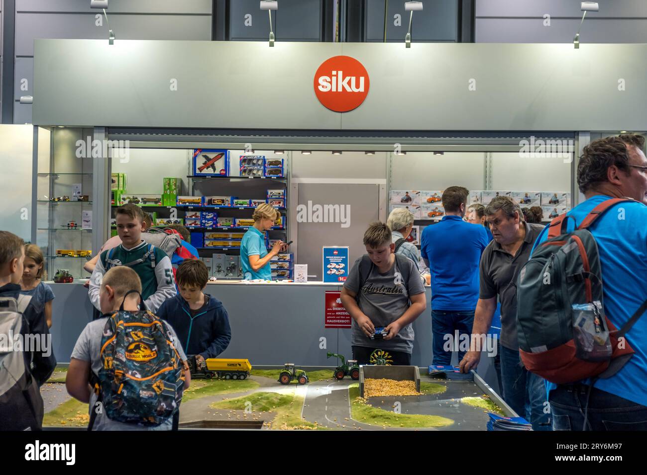 Die Modell Hobby Spiel Messe 2023 hat auf dem Leipziger Messegelände ...