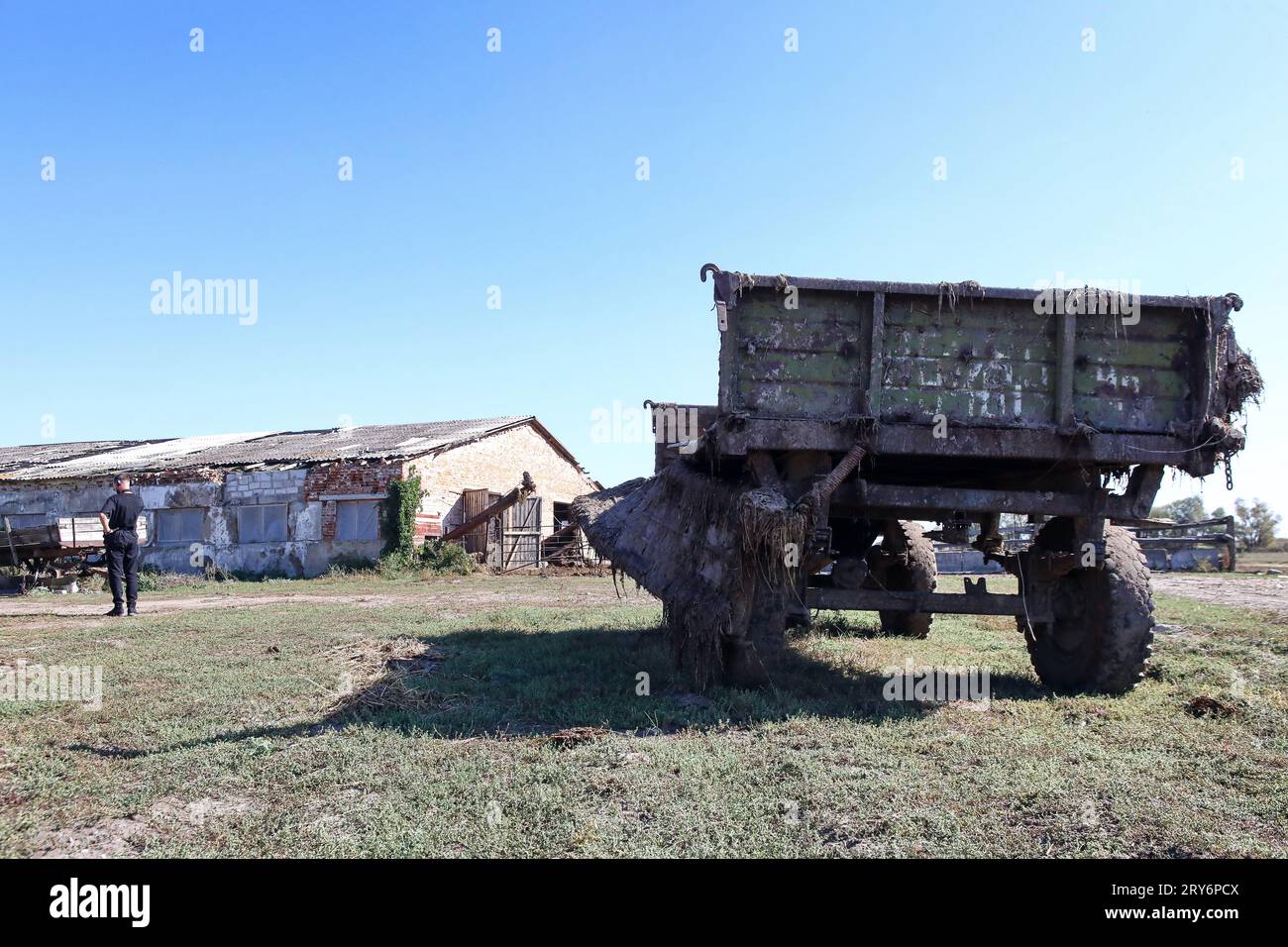 Russian farming village hi-res stock photography and images - Alamy