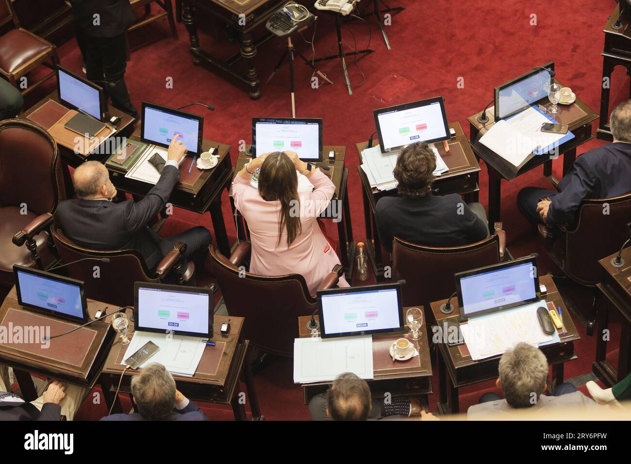 Buenos Aires, Argentina. 28th Sep, 2023. After an extensive debate, the ...