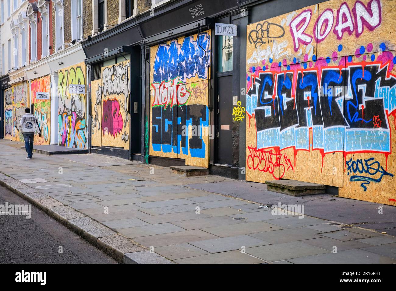 A hand made metal whale is assembled for the Notting Hill Carnival ...