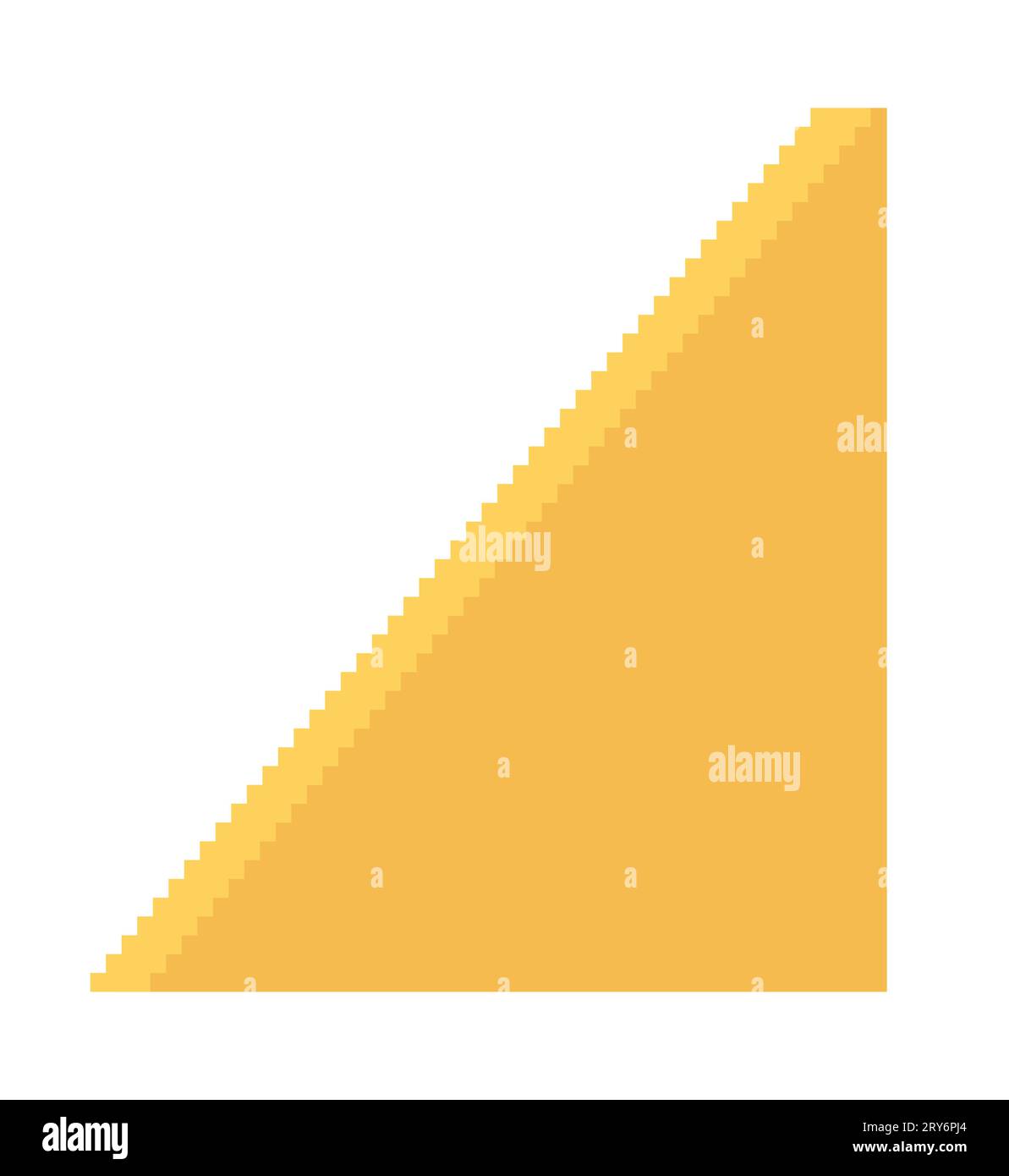 Flight of steps 2D cartoon object Stock Vector Image & Art - Alamy